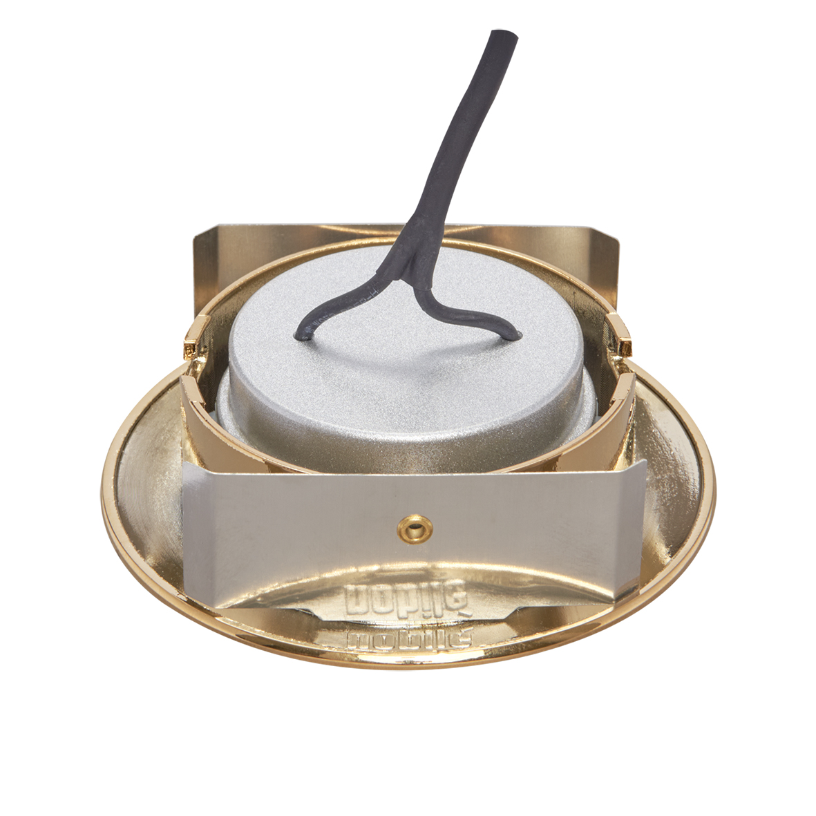 LED Downlights: A 5068 T Flat gold-chrom 8W 930 38° dim C